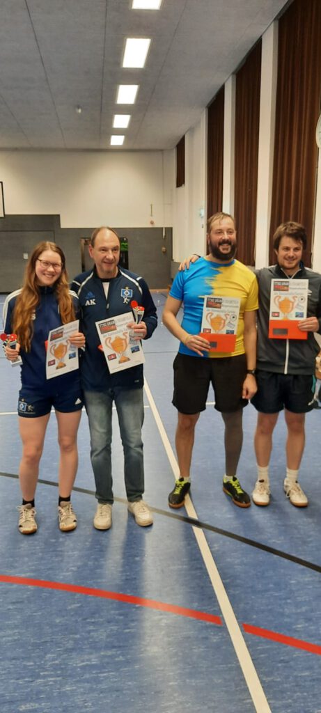 2er Mannschaftsturnier der TTSG ein voller Erfolg - SC Urania Tischtennis